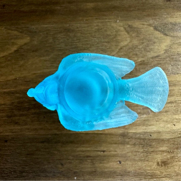 Other | Vintage Degenhart Blue Glass Salt Dish | Poshmark